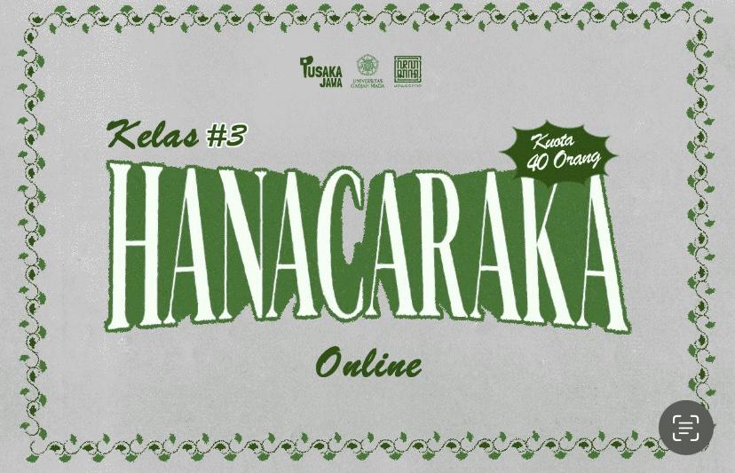 Kelas HANACARAKA Batch #3 Bersertifikat | Future Skills