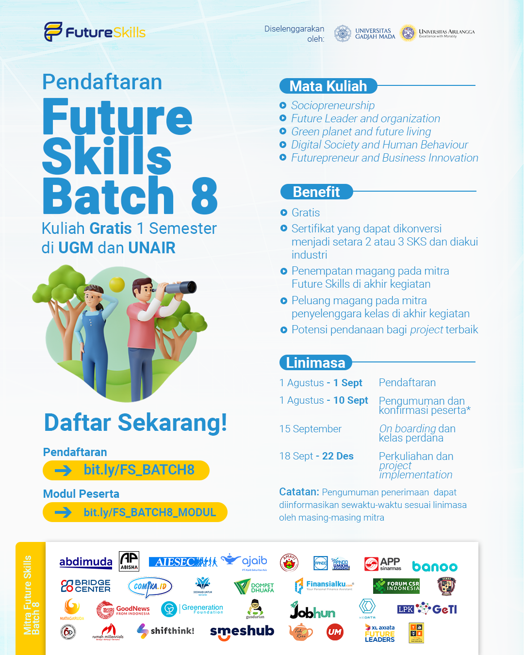 Daftar Sekarang di Perkuliahan Futureskills Batch 8 | Future Skills