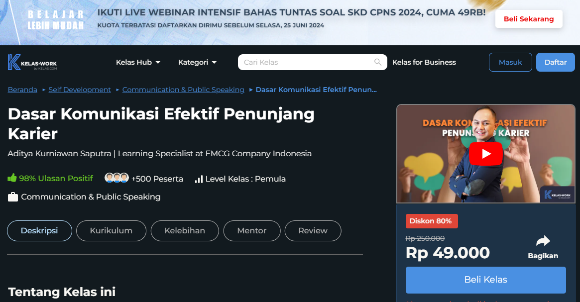 5 Kursus Online Pelatihan Komunikasi Bersertifikat | Future Skills