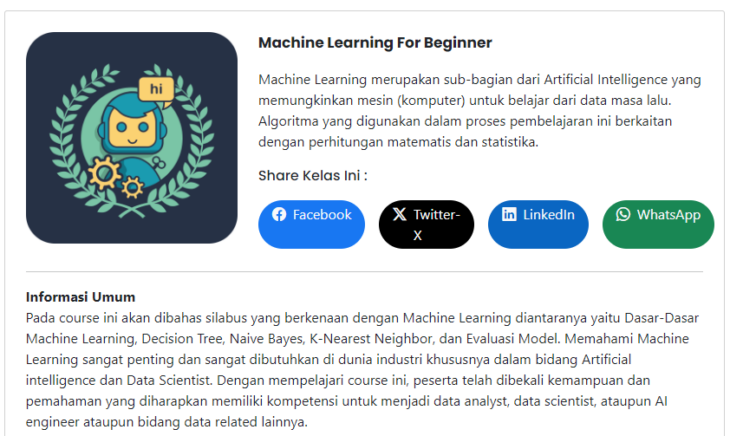 5 Kursus Belajar Machine Learning [Gratis & Berbayar] | Future Skills