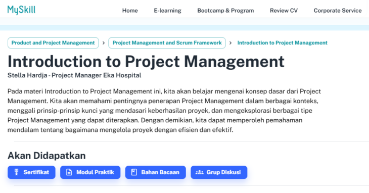 5 Kursus Project Management Bersertifikat [Gratis & Berbayar] | Future ...