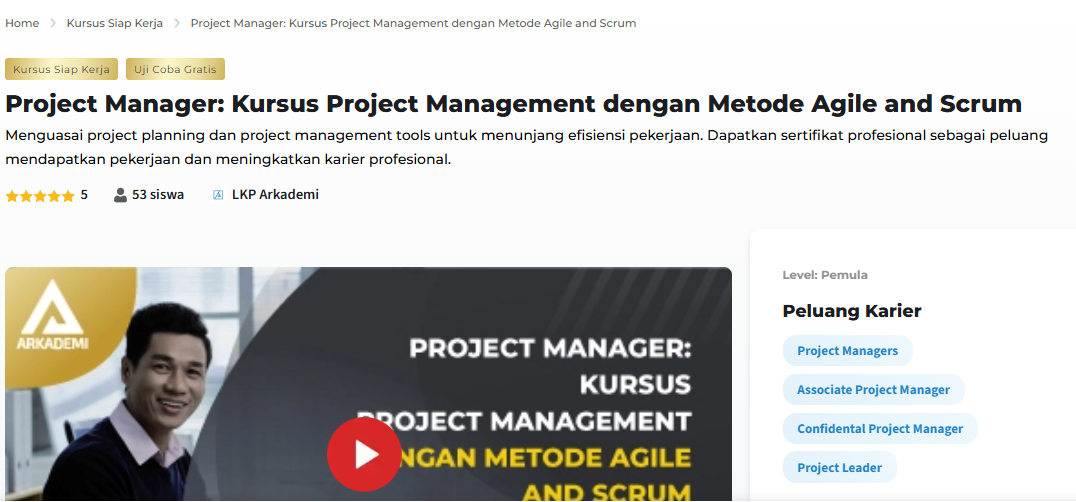 5 Kursus Project Management Bersertifikat [Gratis & Berbayar] | Future Skills